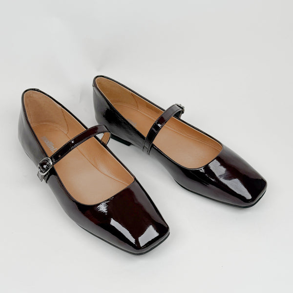 Mollini Tokena burgundy patent - I Love Paris